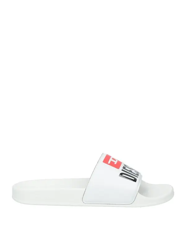 DIESEL® Rubber Slides With Printed Logo