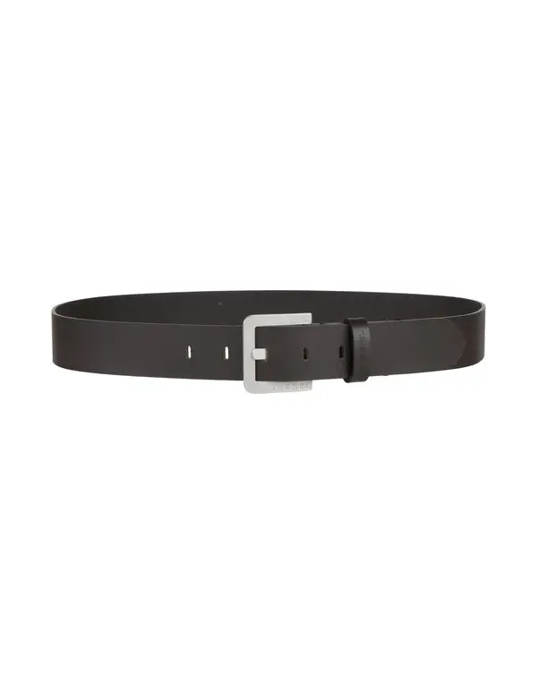 DIESEL® Leather Belt With Buckle