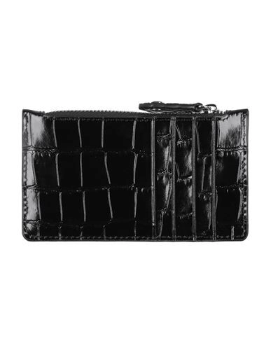 VIVIENNE WESTWOOD Leather Crocodile-effect Card Holder