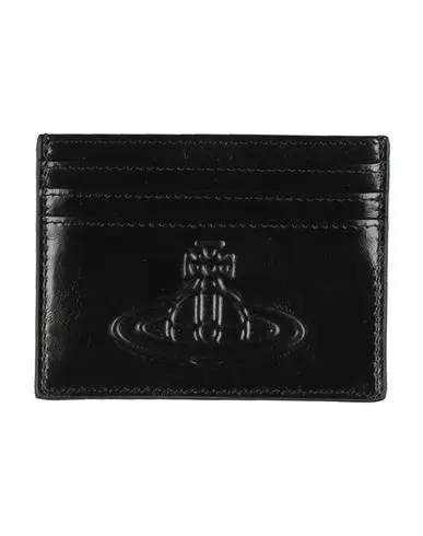 VIVIENNE WESTWOOD Cardholder Leather - Black