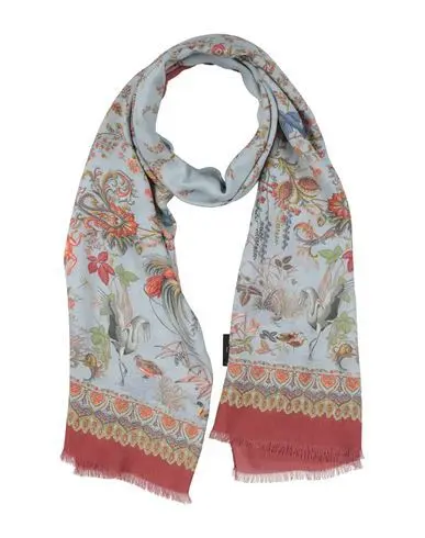 Etro Scarf Sky Modal, Silk - Blue
