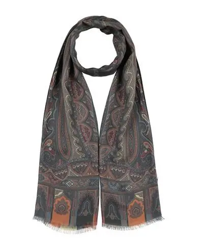 Etro Scarf Midnight Modal, Silk - Blue