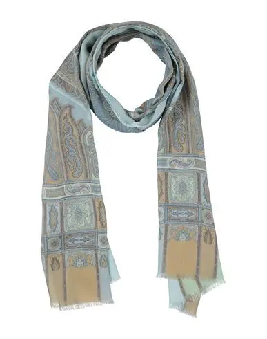 Etro Scarf Sky Modal, Silk - Blue