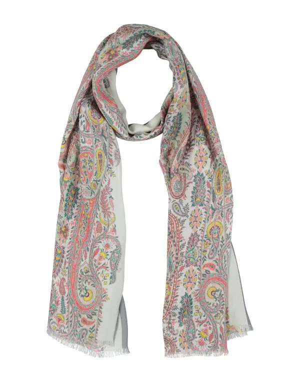 Etro Scarf Modal, Silk - Green