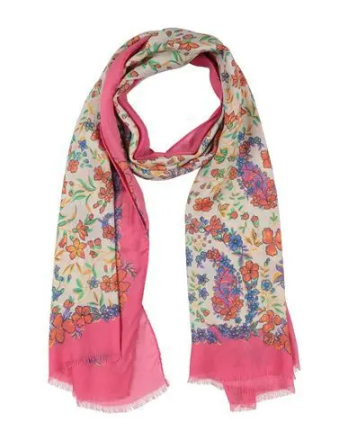 Etro Scarf Fuchsia Modal, Silk - Pink