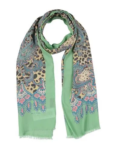 Etro Scarf Modal, Silk - Green
