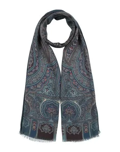 Etro Scarf Modal, Silk - Navy
