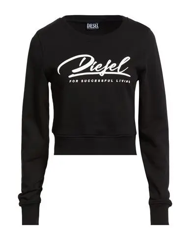 DIESEL® Sweatshirt In Cotton And Elastane - Black