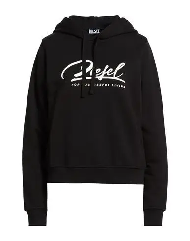 DIESEL® Cotton-blend French Terry Sweatshirt - Black