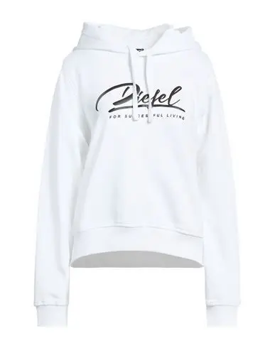 DIESEL Cotton-blend French Terry Sweatshirt - White