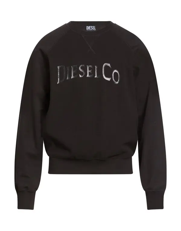 DIESEL® Cotton Jersey Sweatshirt