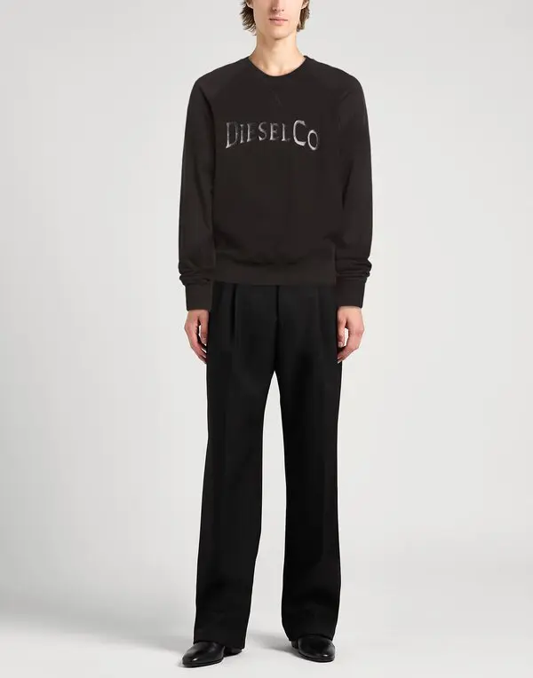 DIESEL® Cotton Jersey Sweatshirt