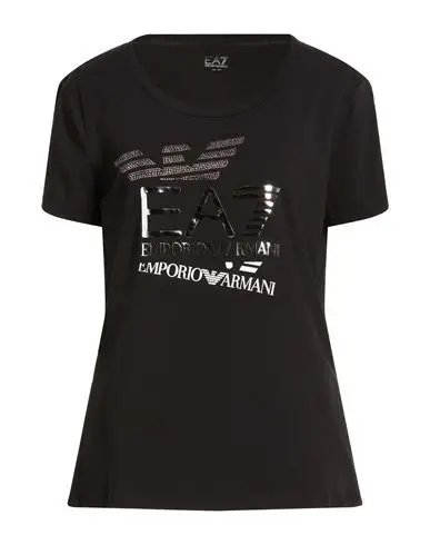 EA7 T-shirt Size Cotton, Elastane - Black