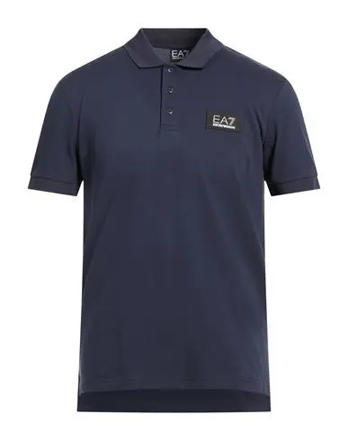 EA7 Polo Shirt Size Cotton - Navy