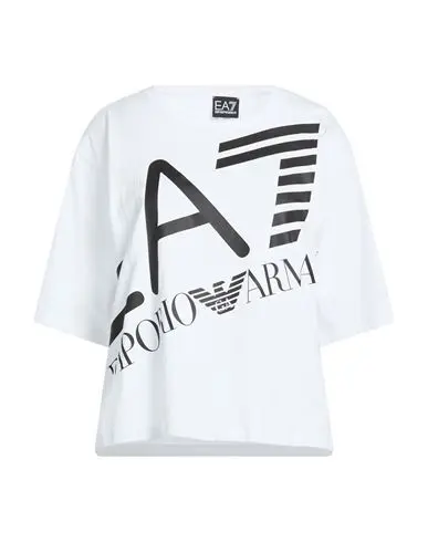 EA7 T-shirt Size Cotton - White