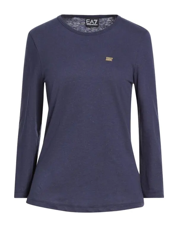 EA7 Cotton Linen T-shirt