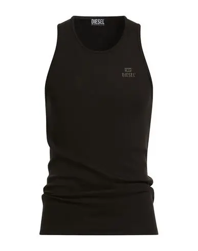 DIESEL Tank Top Size Cotton, Elastane - Black