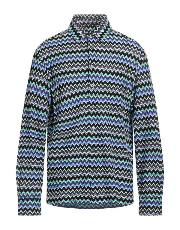 Missoni Shirt Size Cotton - Blue