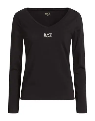 EA7 T-shirt Size Cotton, Elastane - Black
