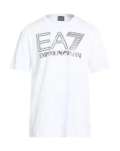 EA7 T-shirt Size Cotton - White
