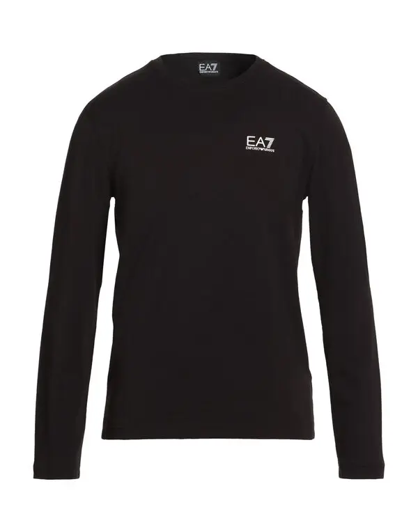 EA7 T-shirt Size Cotton, Elastane - Black