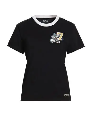 EA7 Light Cotton T-shirt - Black