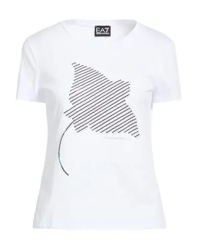 EA7 T-shirt Size Cotton - White