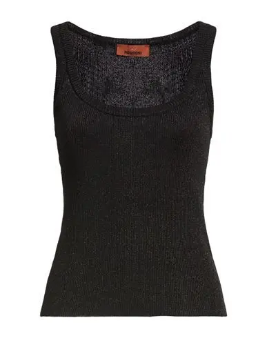 Missoni Knitted Metallic Top - Black