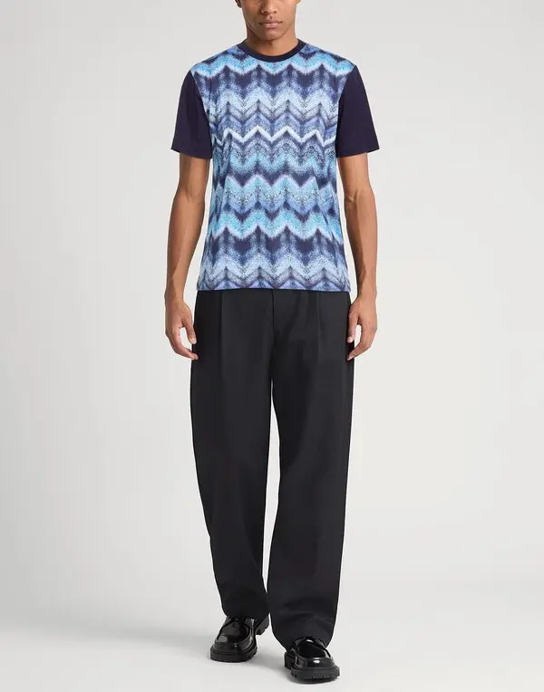 Missoni T-shirt Size Cotton - Blue