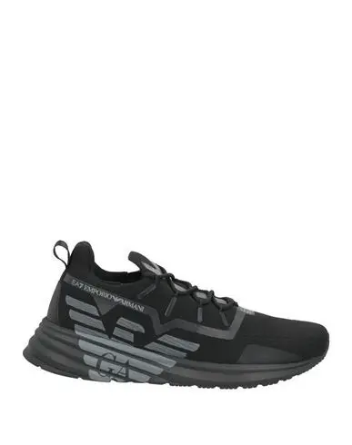 EA7 Polyester, Thermoplastic Polyurethane, And Polyurethane Sneakers - Black