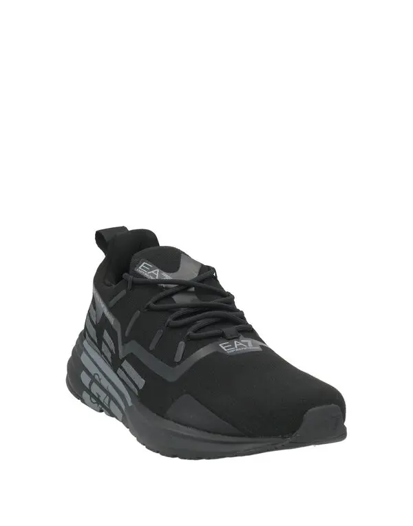 EA7 Polyester, Thermoplastic Polyurethane, And Polyurethane Sneakers - Black