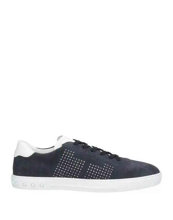 TOD'S Midnight Leather Sneakers - Blue