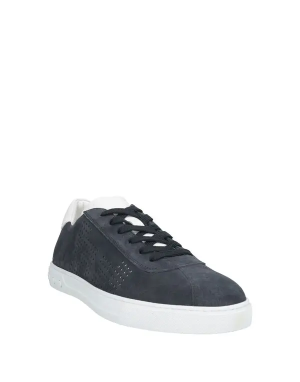 TOD'S Midnight Leather Sneakers - Blue