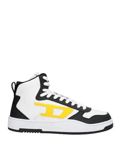 Diesel Leather High-top Sneakers - White