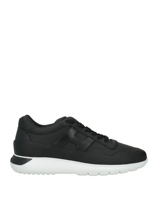Hogan Leather Low-top Sneakers - Black