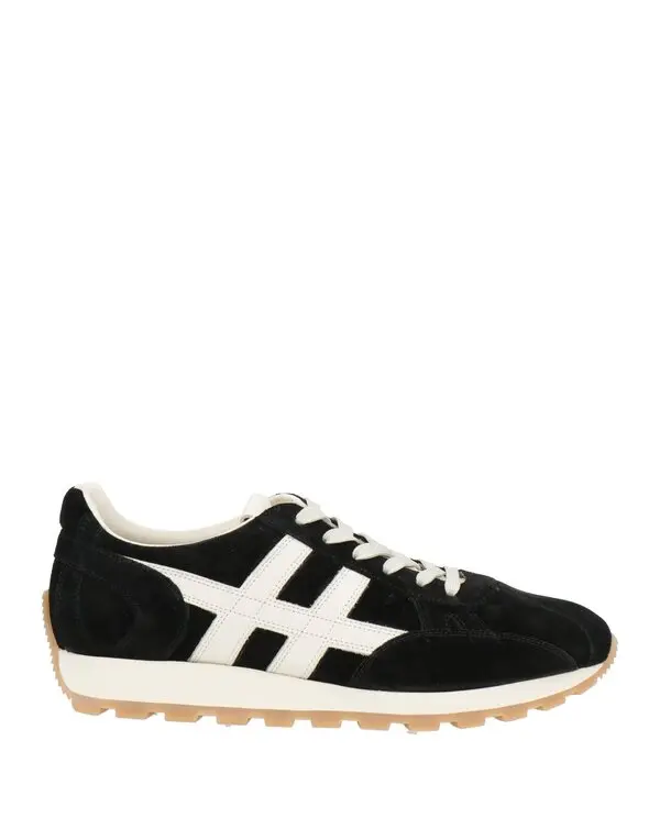 Hogan Leather Low-top Sneakers - Black
