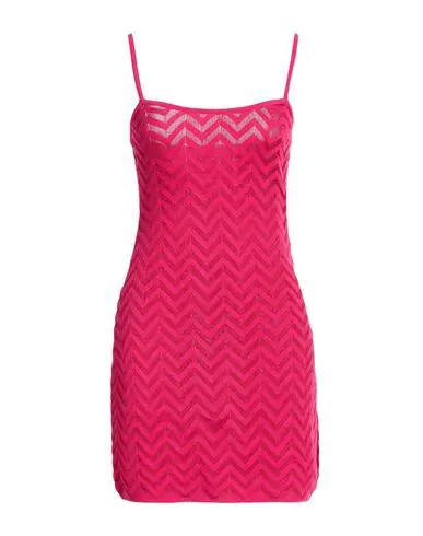 Missoni Knitted Mini Dress - Fuchsia