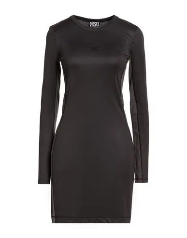 DIESEL® Mini Dress In Modal, Polyester, And Elastane