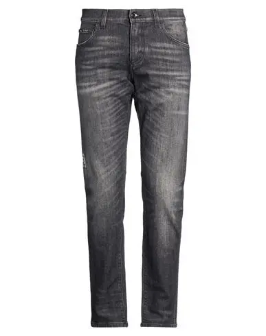 Dolce & Gabbana Cotton Elastane Jeans - Black