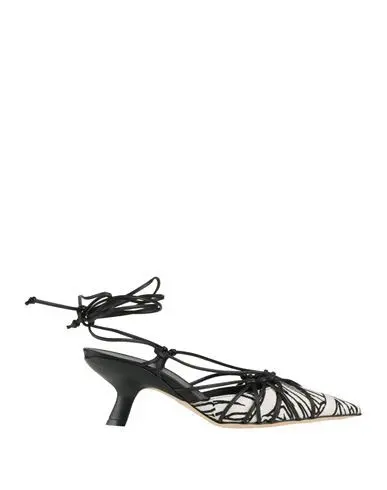VIC MATIE Textile Fiber And Leather Pumps
