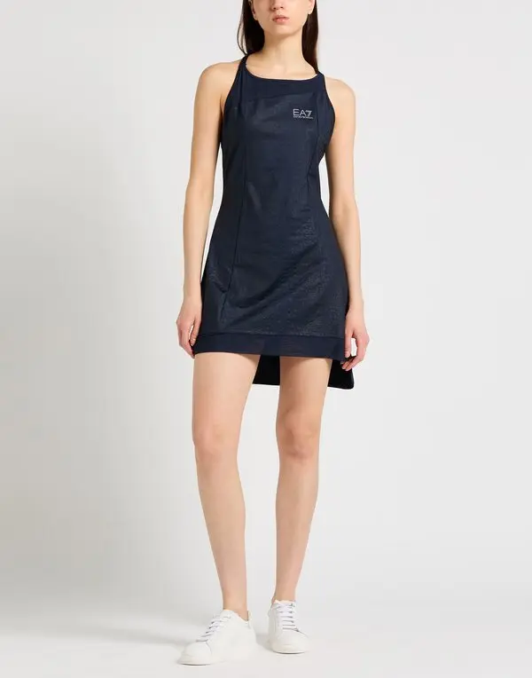 EA7 Sleeveless Mini Dress - Navy
