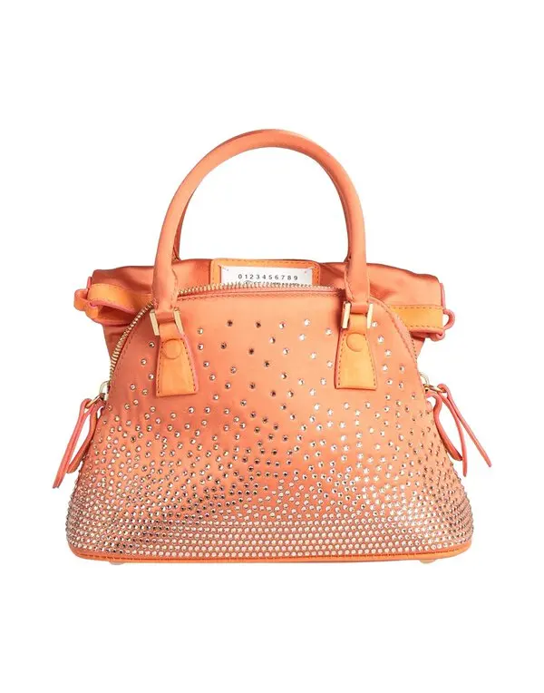 MAISON MARGIELA Handbag Viscose, Silk, Ovine Leather, Crystal, Cow Leather
