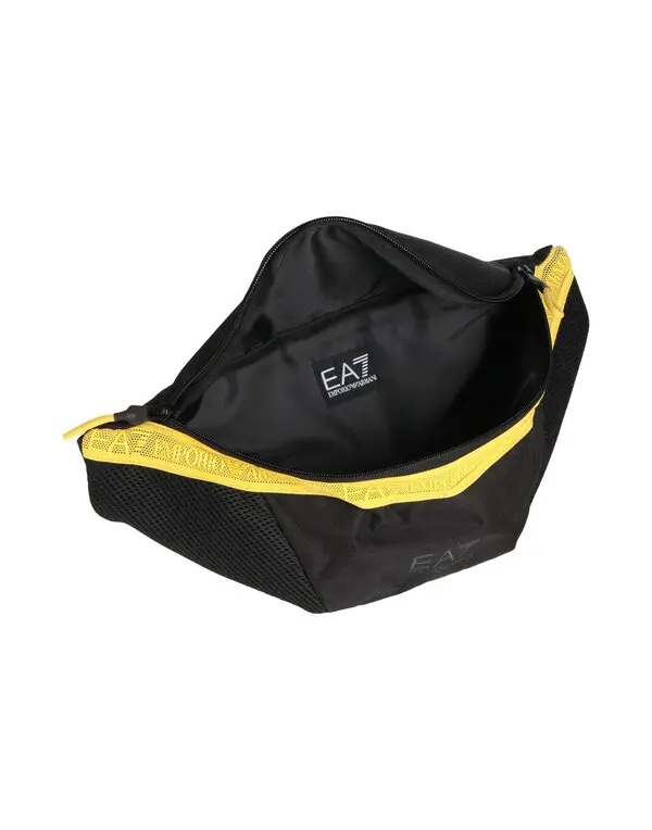 EA7 Polyester Belt Bag - Black