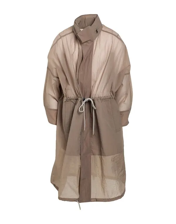 Emporio Armani Polyamide Overcoat & Trench Coat - Grey