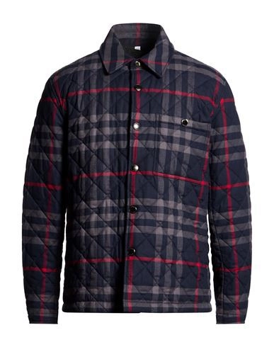 Burberry Quilted Cotton Puffer Jacket - Blue