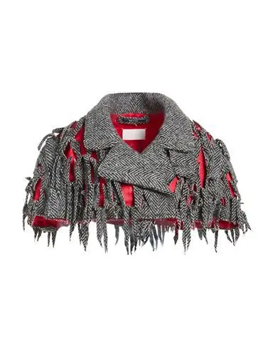 MAISON MARGIELA Wool Herringbone Cape