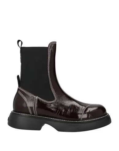 GANNI Ankle Boots - Red