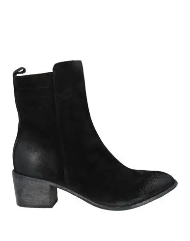 Moma Suede Ankle Boots - Black