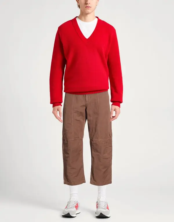 TOD'S Canvas Cotton-linen Casual Pants