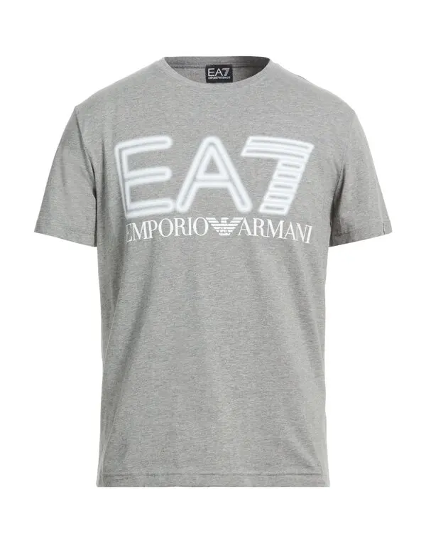 EA7 T-shirt Size Cotton, Elastane - Grey